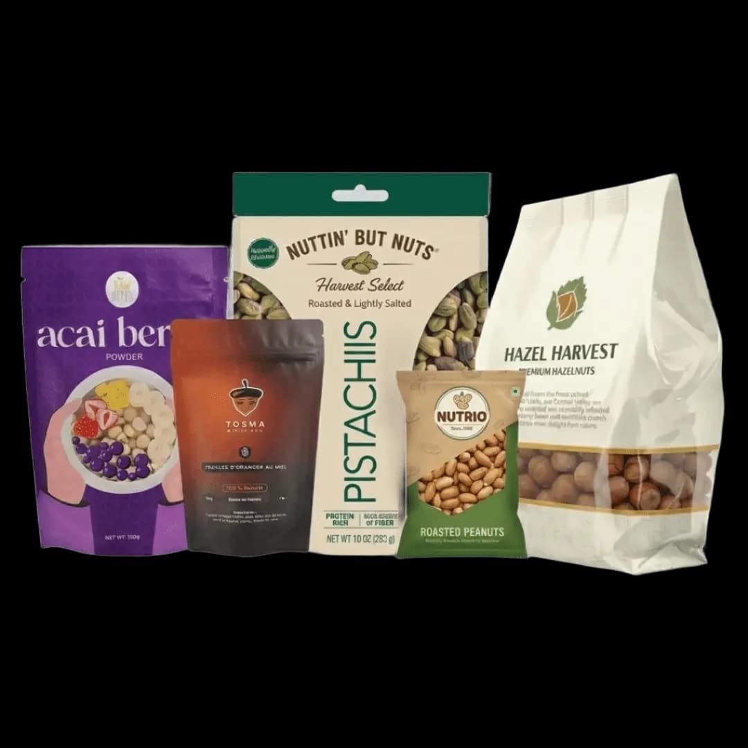 Nuts Packaging | Custom Nut Pouch & Package - PackagingBest